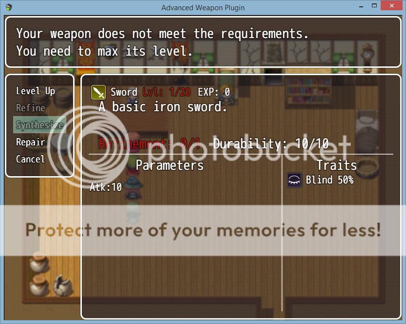 GitHub - Geowil/Geowil_AWP: Advanced Weapon Plugin for RPG Maker MV