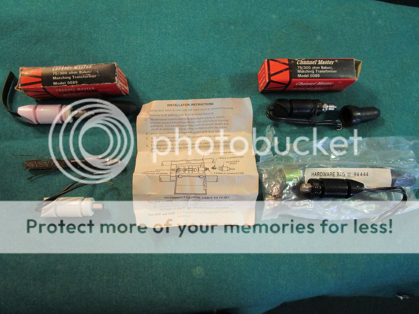 4 Generations of Channel Master 0089 Baluns. | AVS Forum