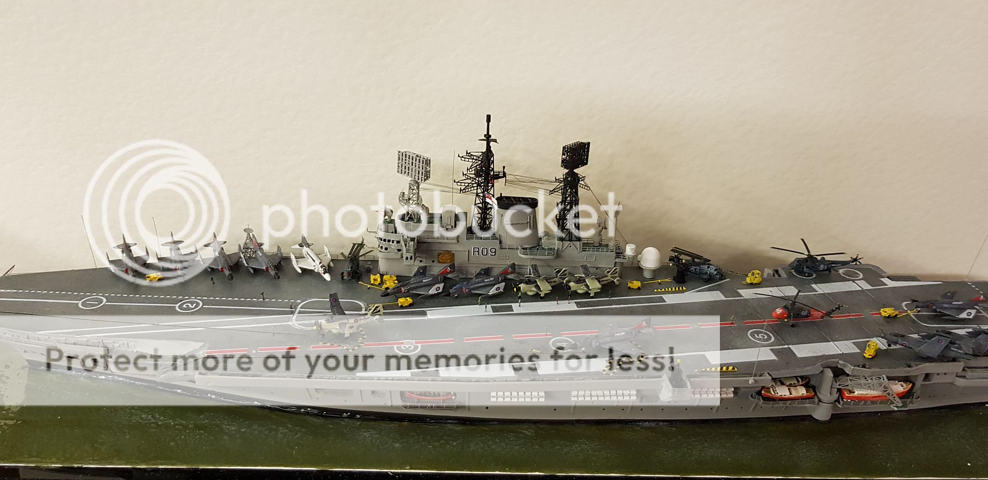 HMS Ark Royal 1977 1/700 - Page 4 - Work in Progress - Maritime ...